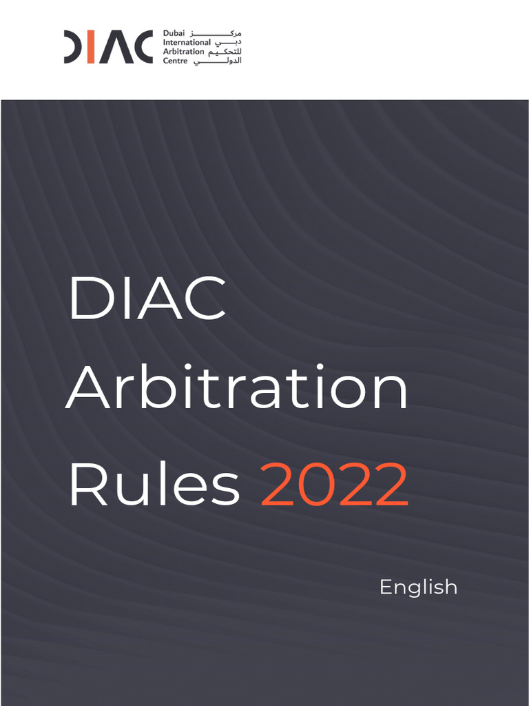 2022 DIAC Arbitration Rules Overview | PDF | Arbitral Tribunal ...