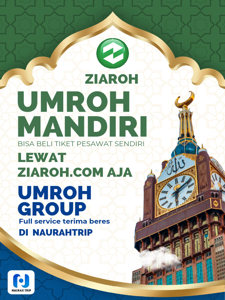 Panduan Umroh Mandiri dan Tiket Pesawat | PDF