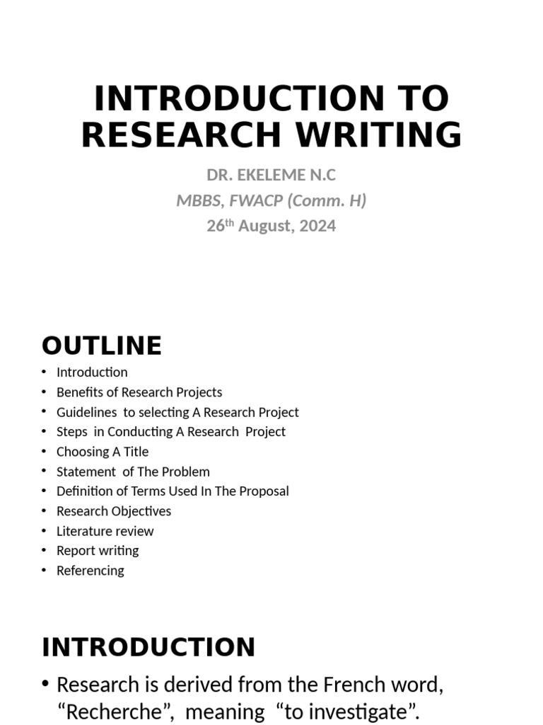 Essentials of Research Writing | PDF | Questionnaire | Methodology