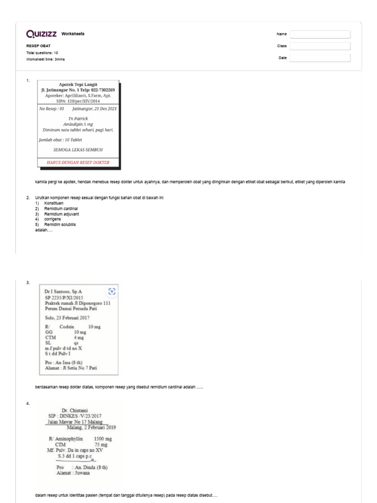 Panduan Lengkap Pengelolaan Resep Obat | PDF