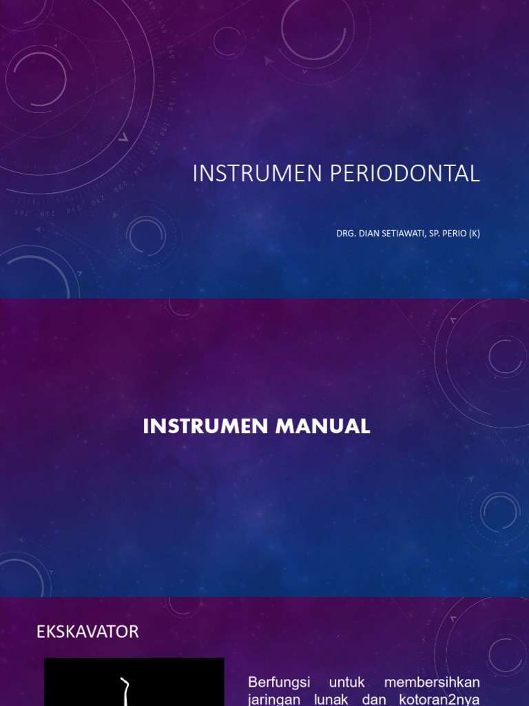 Kuret_ INSTRUMEN Periodontal | PDF