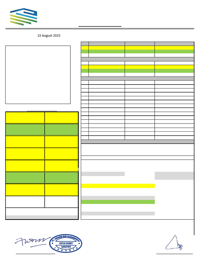 Stowage Plan Voy 014 L 120 & 80 KB (Rev) | PDF