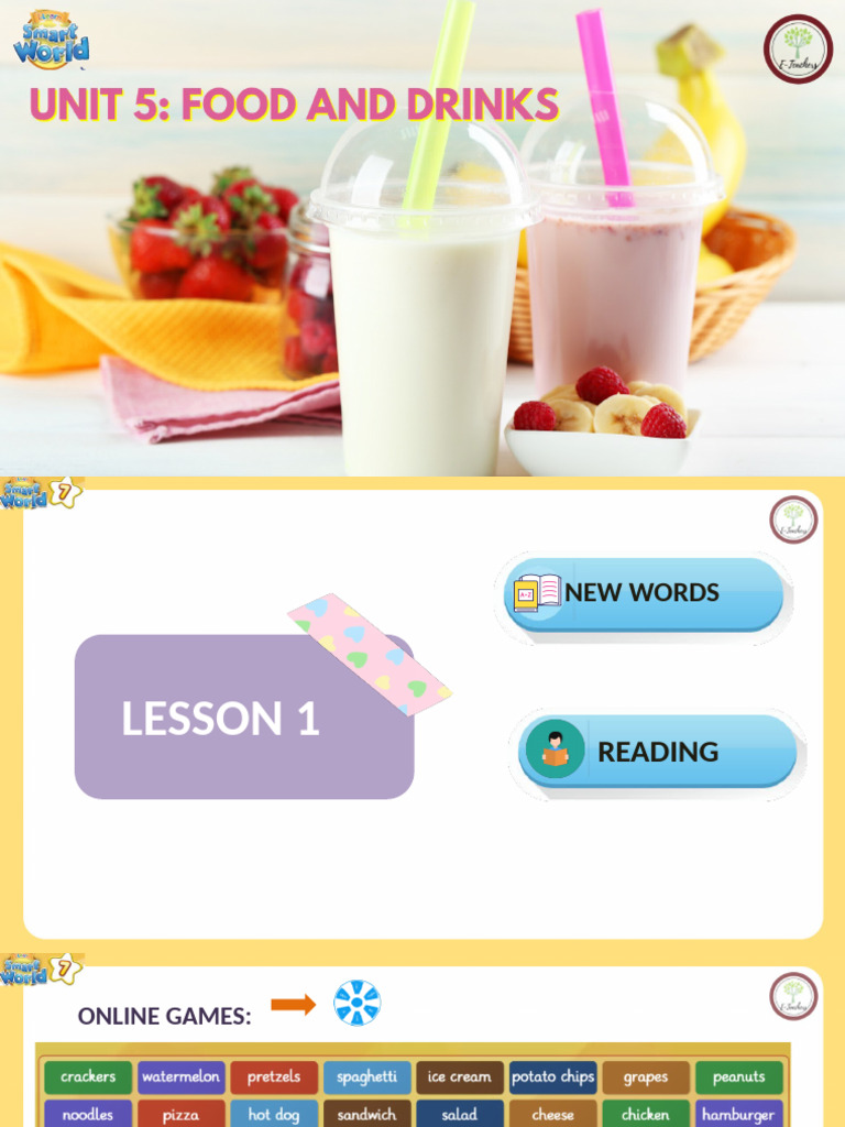 British Council Food Lesson Plan | PDF | Teaspoon