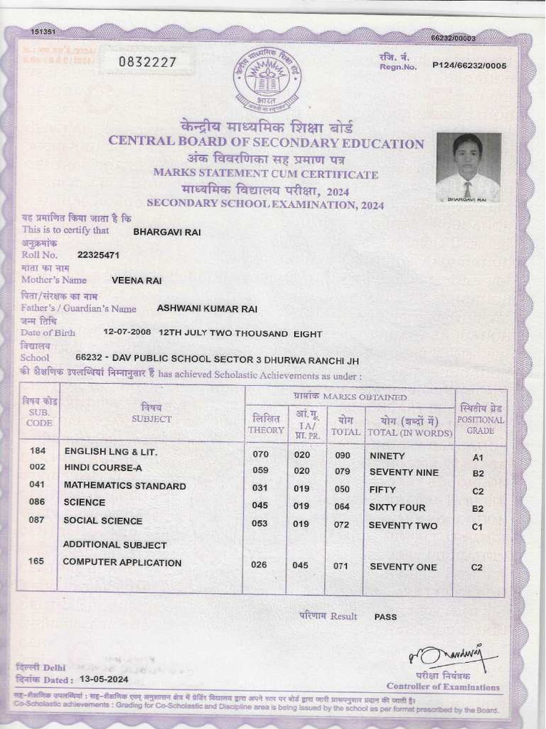 10TH MARKSHEET - 11zon | PDF