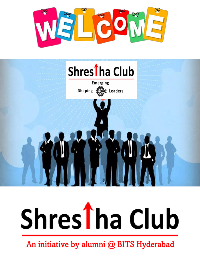 Shrestha Club: Empowering BITS Youths | PDF | Cognitive Science ...