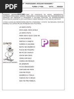 Sequência Didática O Pato Texto Ilustrado e 18 Atividades | PDF | Pato