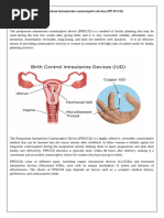 Ppiucd | PDF | Childbirth | Postpartum Period