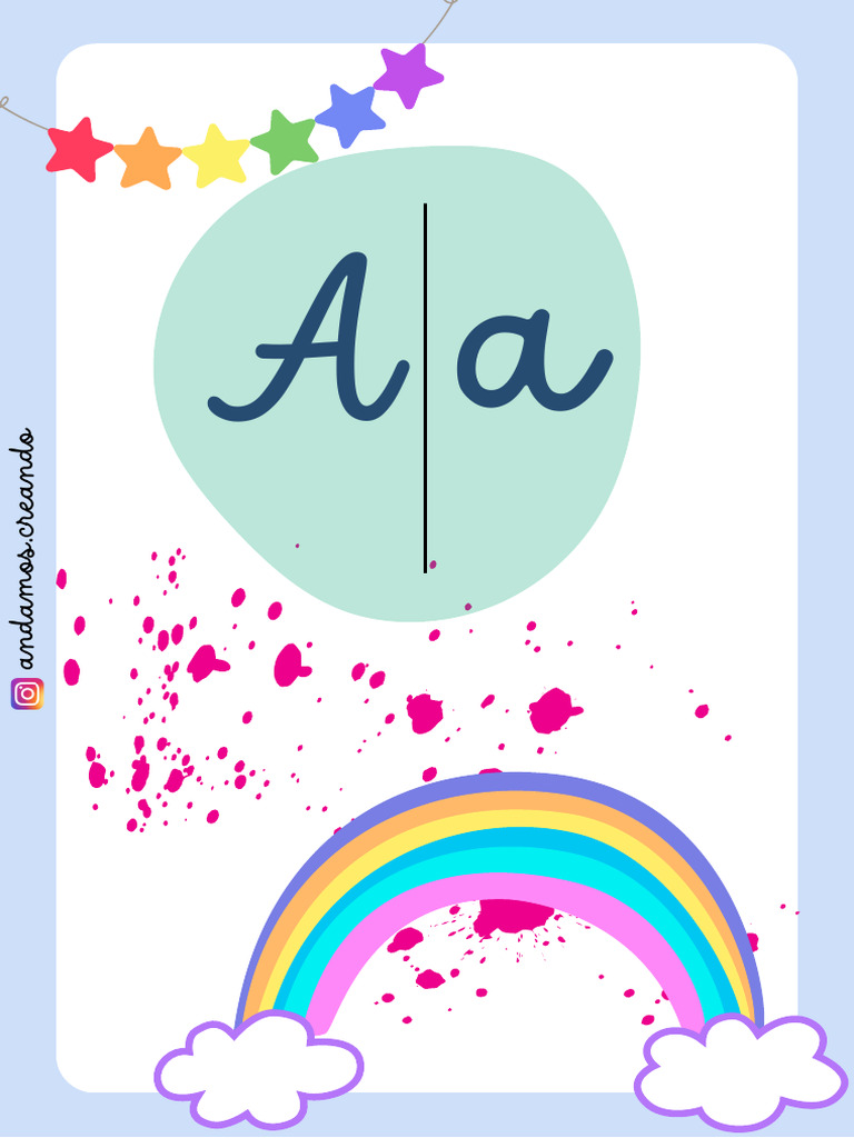 ABECEDARIO Arcoiris | PDF