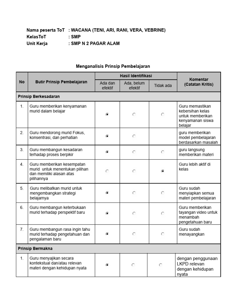 Modul 3 - LK.1 Rani | PDF
