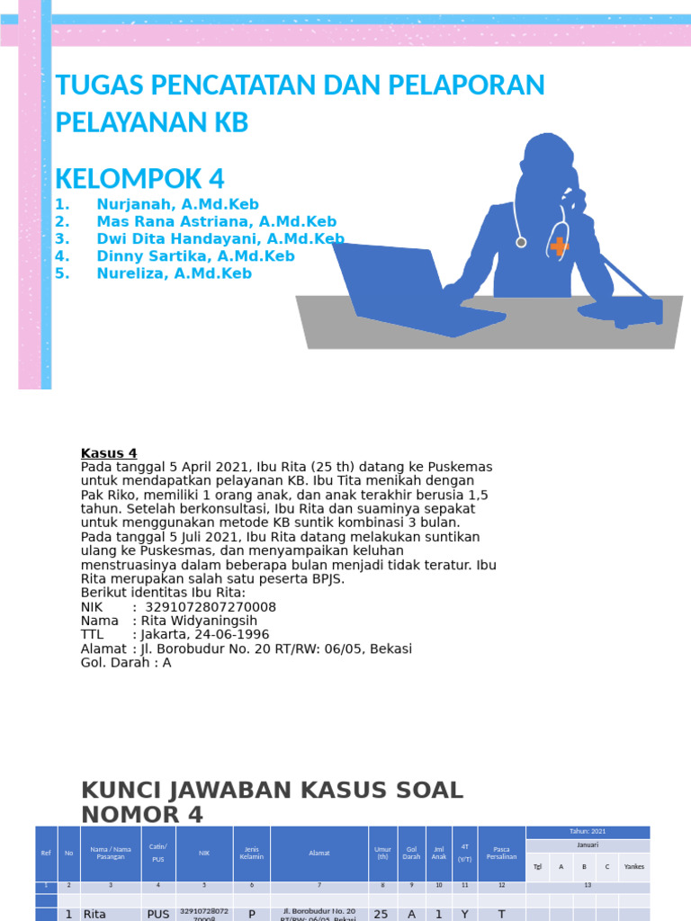 Pelayanan KB: Kasus Ibu Rita dan Susan | PDF