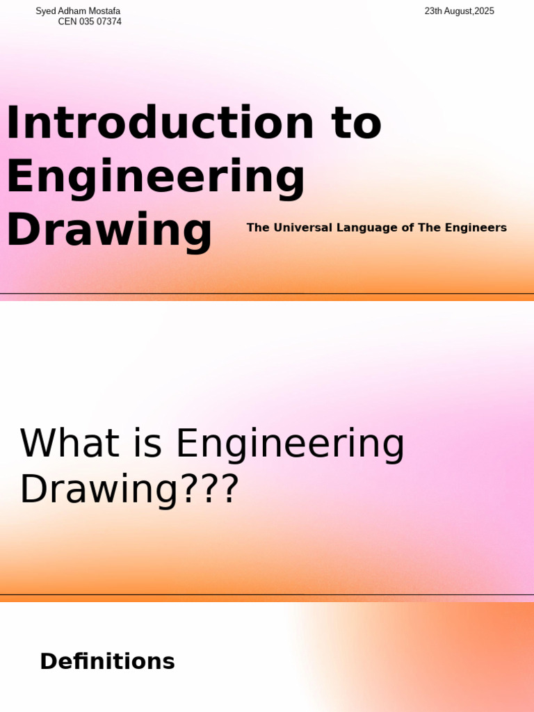 Understanding Engineering Drawing Basics | PDF