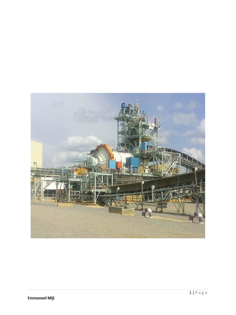 Copper Concentrator Procedures Manual | PDF | Mill (Grinding ...
