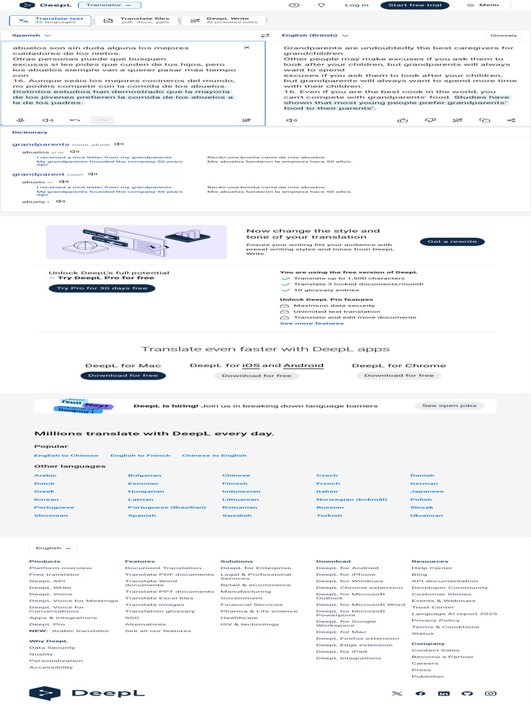 DeepL Translate The World's Most Accurate Translator 2 | PDF | Software ...
