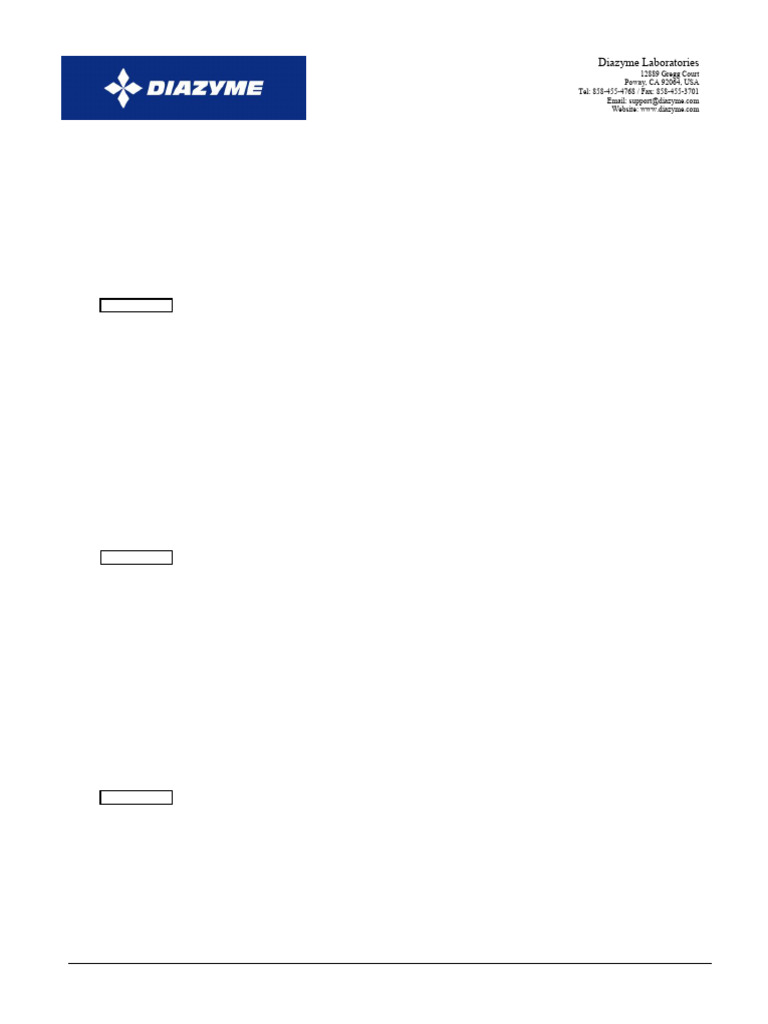 Cardiac Troponin I Assay Cobas c311 Parameters Rev. A | PDF