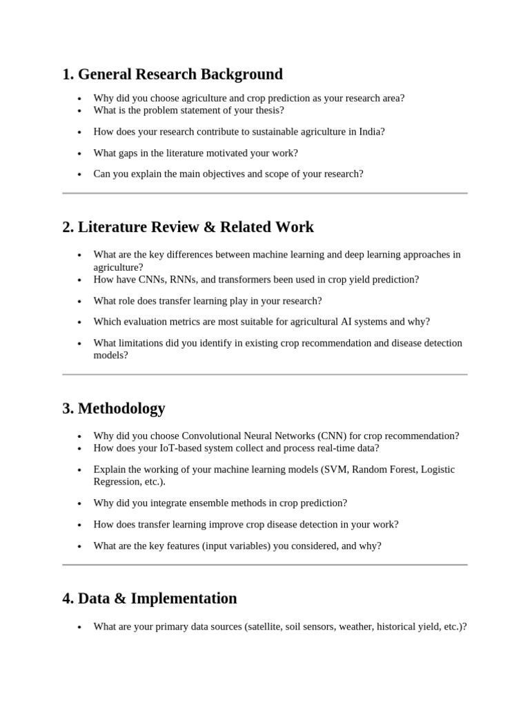 List of Questions For Viva | PDF | Machine Learning | Applied Mathematics