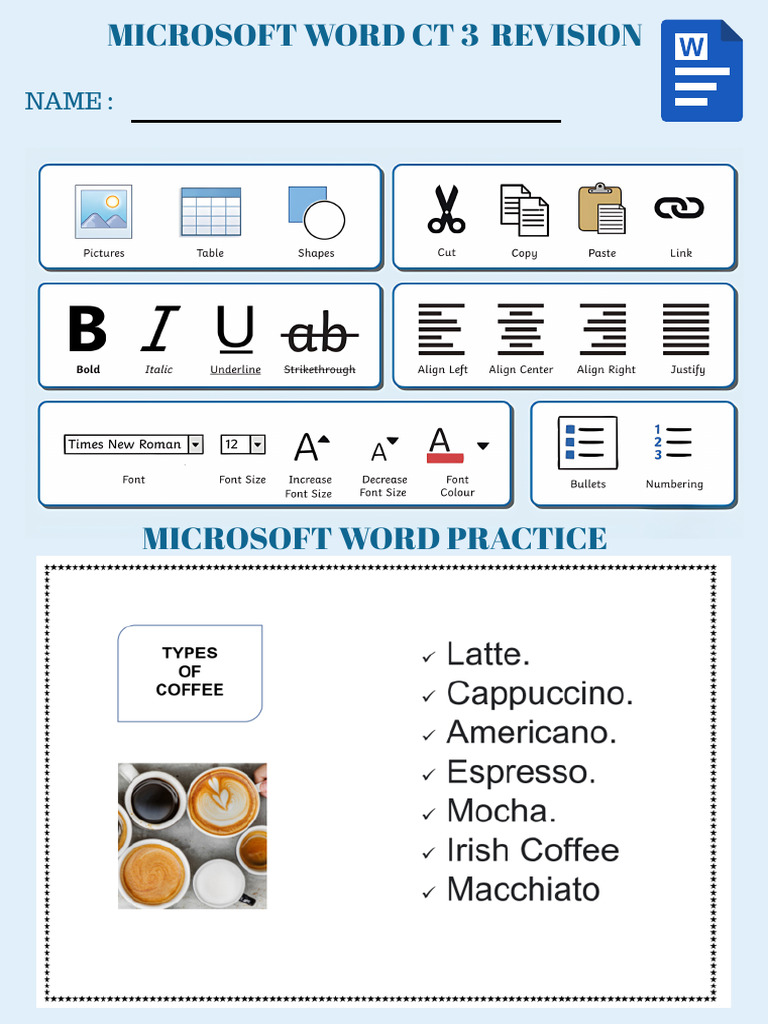 Microsoft Revision Year 2 | PDF