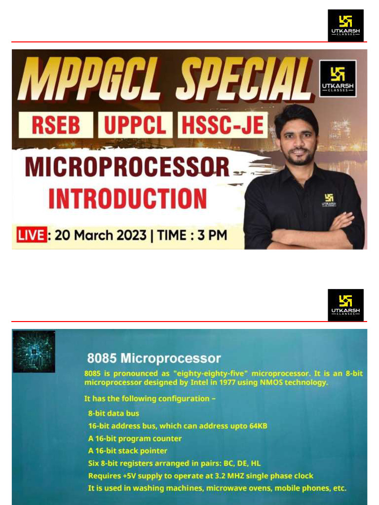 Microprocessor | PDF