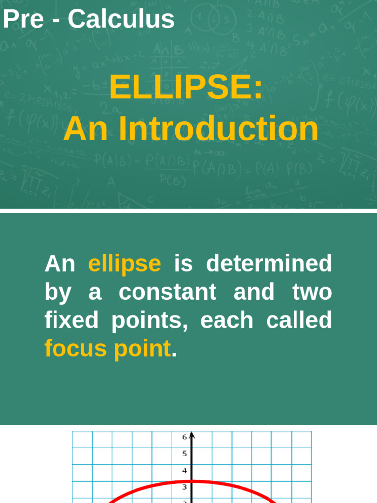 Ellipse | PDF | Ellipse | Geometric Shapes