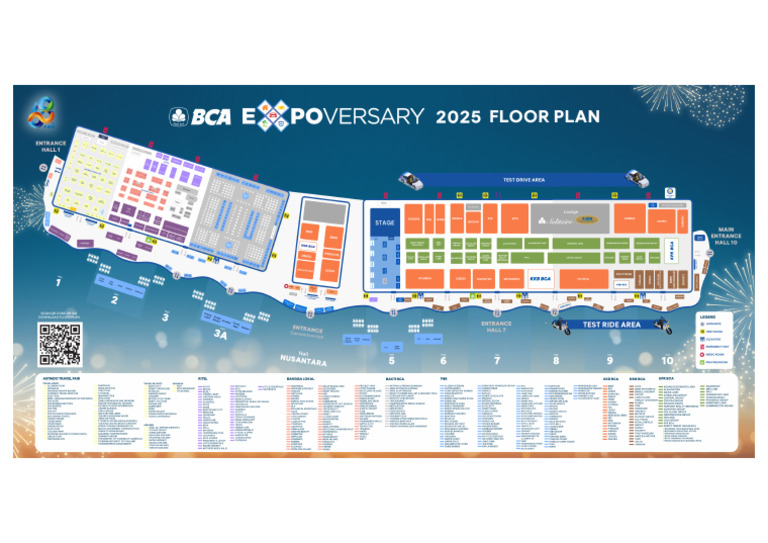 Bca Expoversary 2025 Maps | PDF
