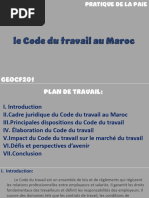 Code de Travail Marocain | PDF | Salaires | Temps de travail