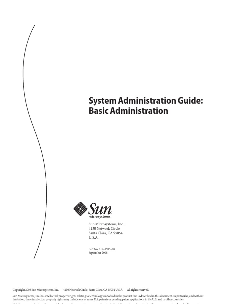 SUN - System Administration Guide | PDF | Booting | Command Line Interface