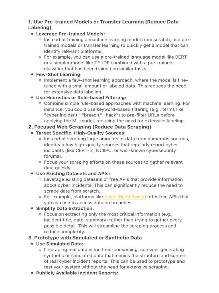 Use Pre-Trained Models or Transfer Learning (Reduce Data Labeling | PDF ...