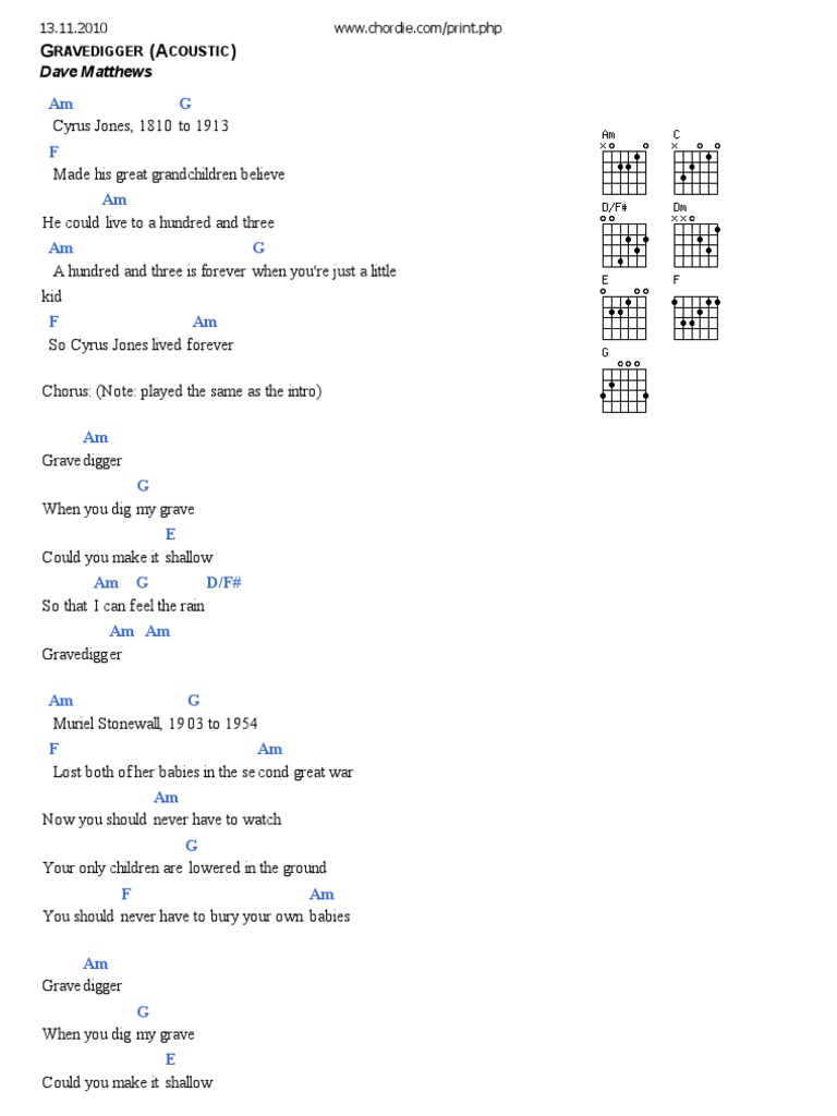 Gravedigger | PDF | Art | Poetry