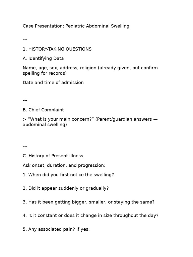 Case Presentation Pediatric A | PDF | Liver | Hepatitis