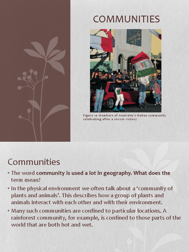 Members of Australia's Italian Community | PDF | Social Science