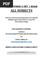 Kenyan Secondary School Grading System | PDF