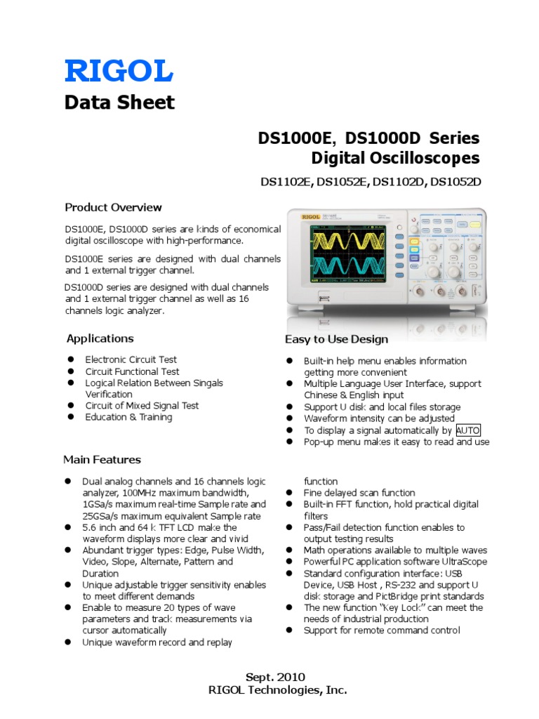 DS1000 DataSheet | PDF | Electronics | Electrical Engineering