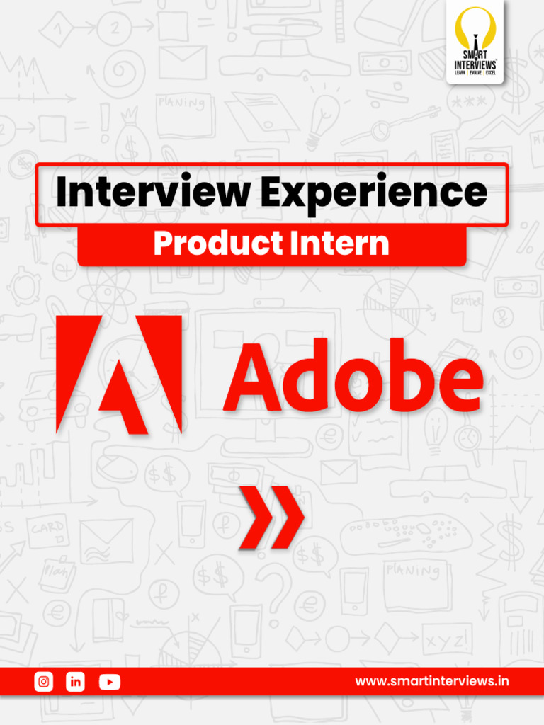 Adobe Interview Experience | PDF