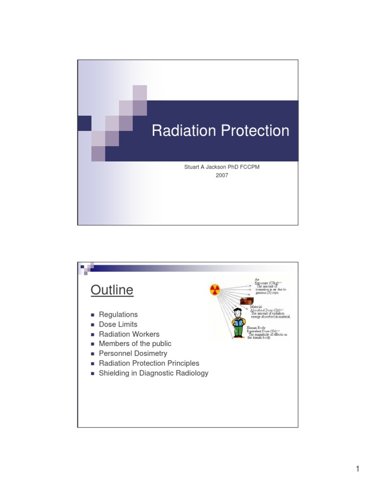 Radiation Protection | PDF | Radiation Protection | Ionizing Radiation