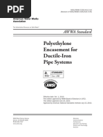 AWWA C600 1999 Installation of Ductile | PDF | Pipe (Fluid Conveyance ...