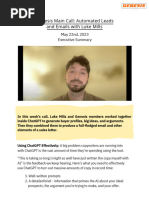 Copy ChatLetters - Jon Benson | PDF