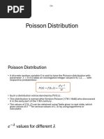 Poisson Table | PDF