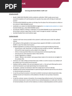 DIB SHAMS Covered Card Benefits Overview | PDF | Credit Card | Payments