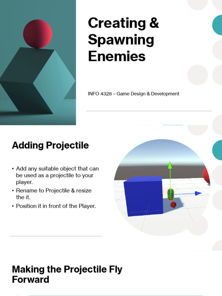 Lab 2 - Creating and Spawning Enemies - new | PDF | Computer Science | Programming Paradigms