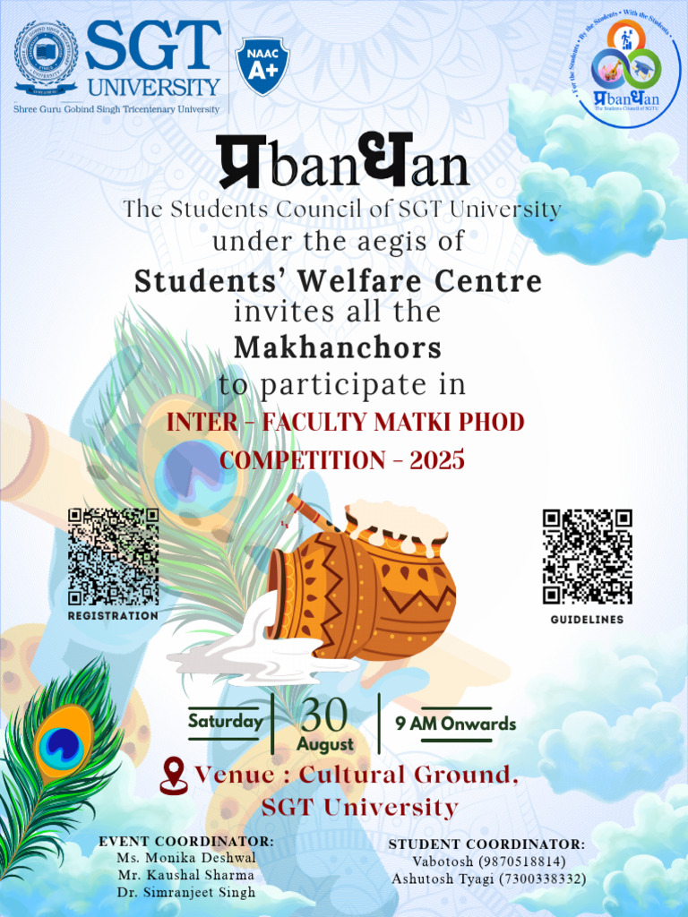Matki Phod 2025 Invitation | PDF | Clothing