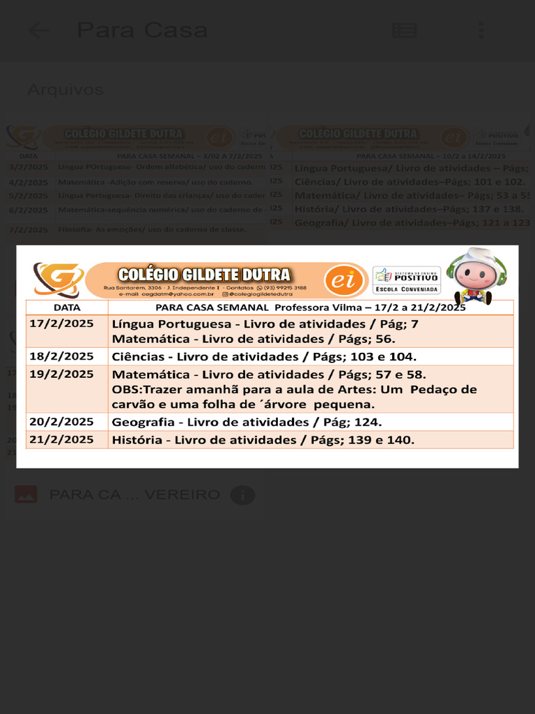 1º Bimestre - Google Drive 2 | PDF