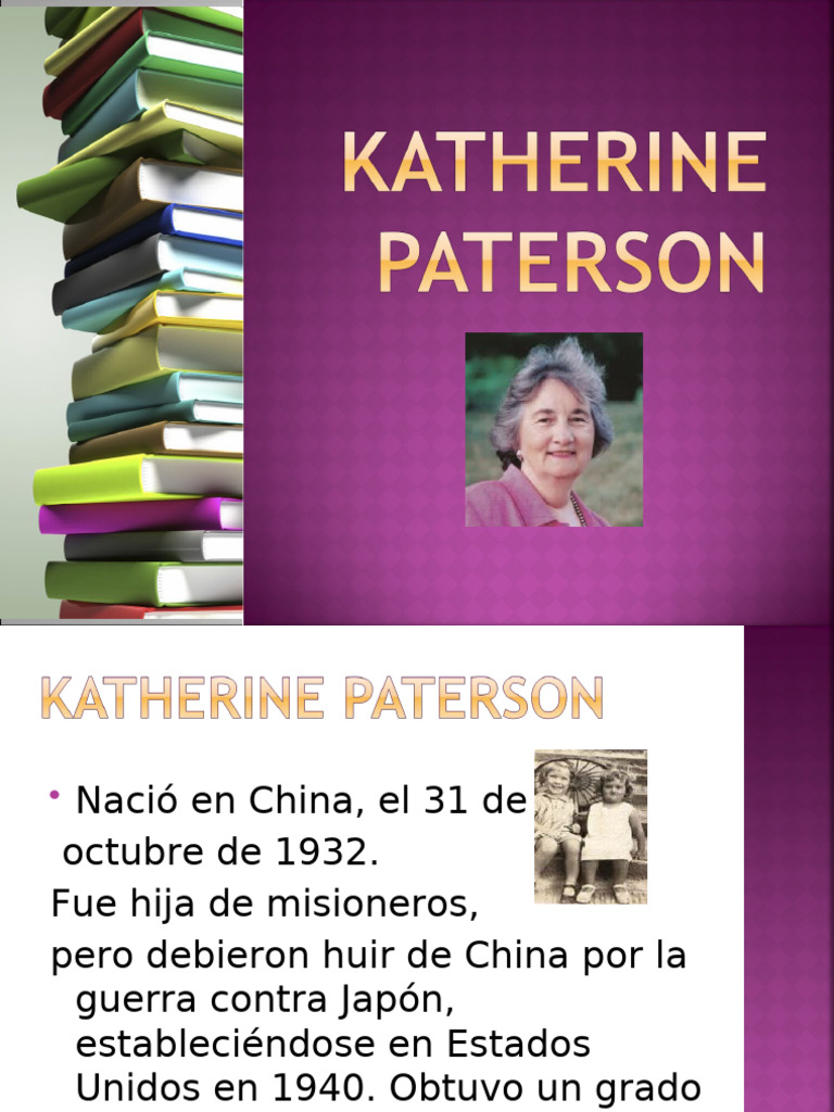 Katherine Paterson Escritora | PDF