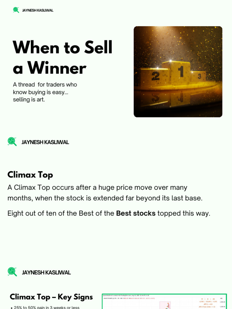 When To Sell A Winner | PDF