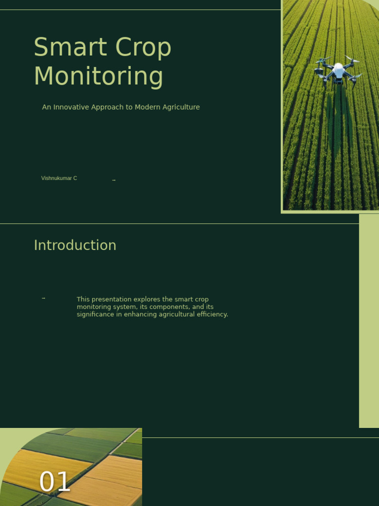 Smart Crop Monitoring | PDF | Agriculture | Intensive Farming