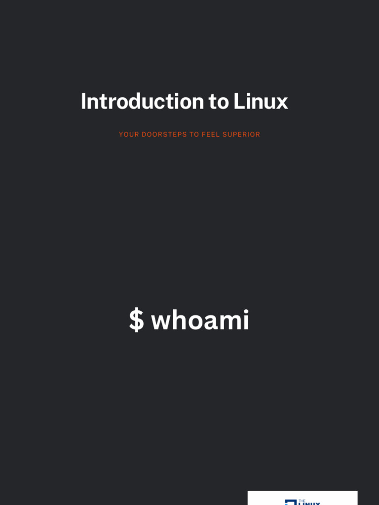 Linux Basics: Commands and Usage Guide | PDF | Linux | Desktop Environment