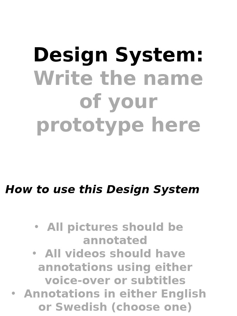 Design System Prototype Guidelines | PDF | Prototype | Computing