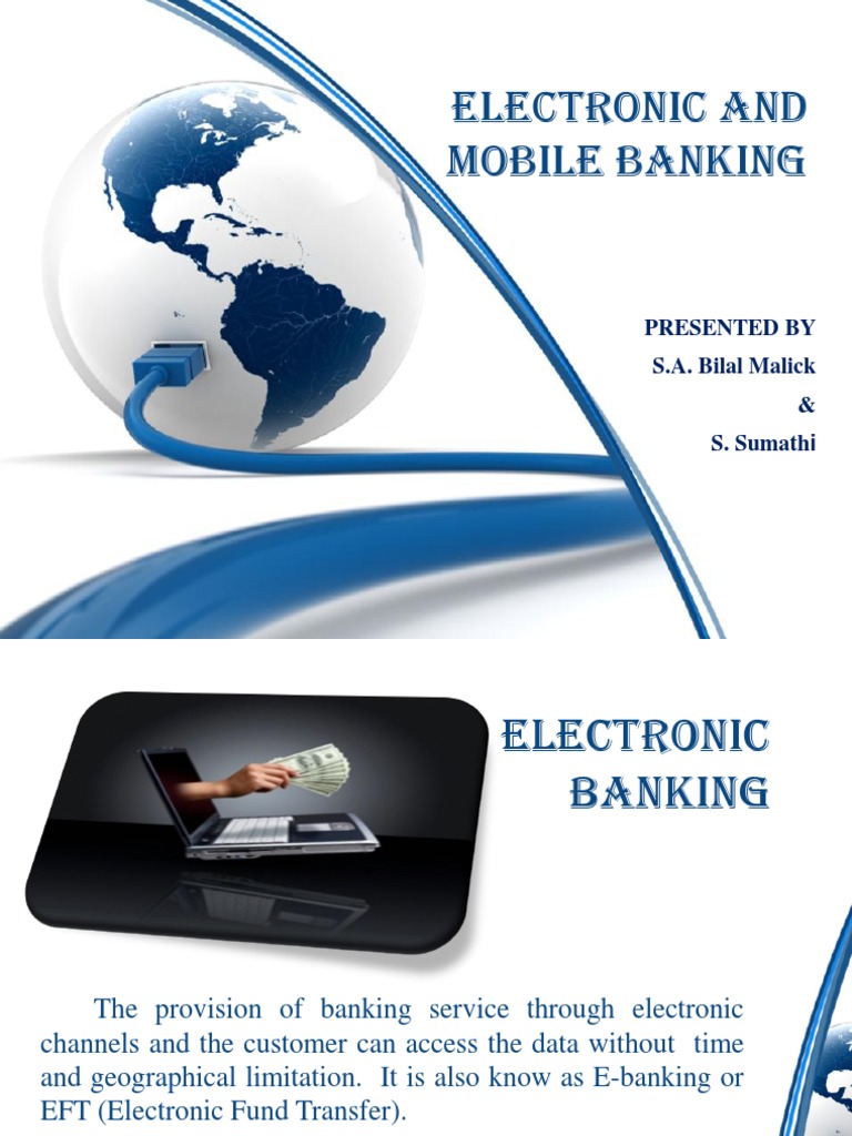 Electronic and Mobile Banking | PDF | Online Banking | Banks & Banking