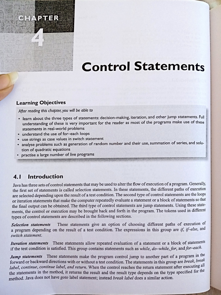Control Statements | PDF