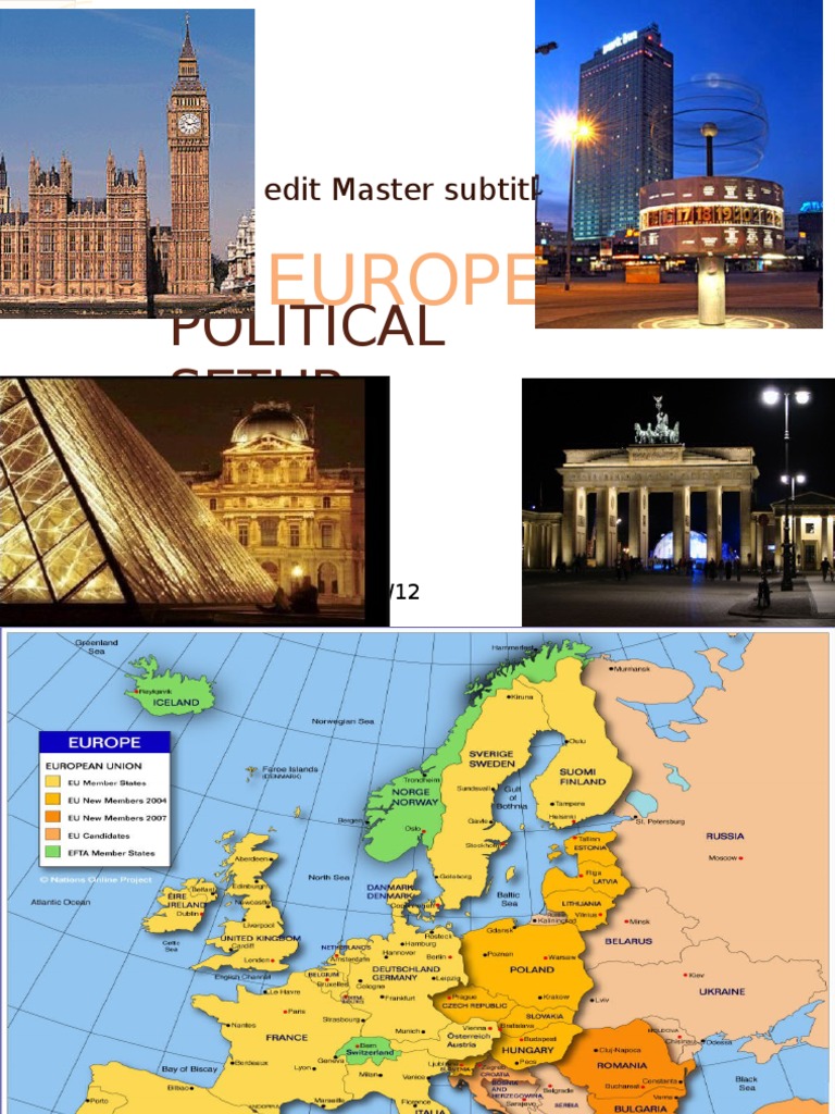 Europe: Political Setup | PDF | Europe Travel | Religion And Belief