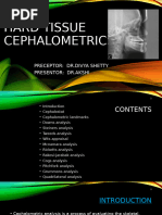 Cephalometric Analysis Norms | PDF