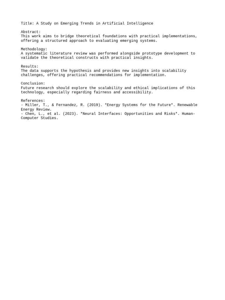 Descriptive Research Paper 1 | PDF